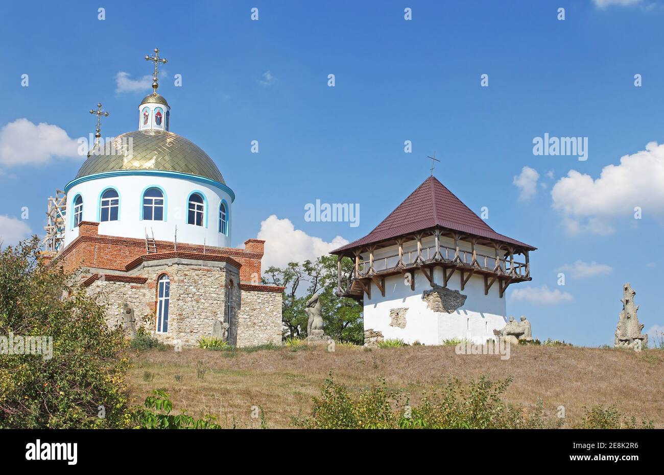 Historic and culture reserve Busha, Vinnitsa region, Ukraine. Busha is ...