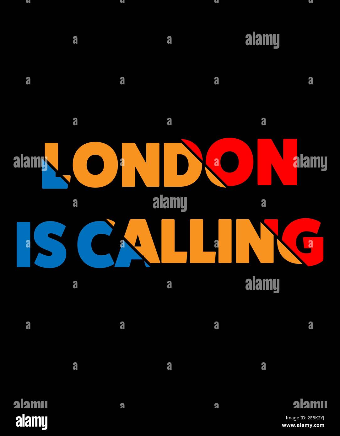London city slogan Stock Vector Images - Alamy