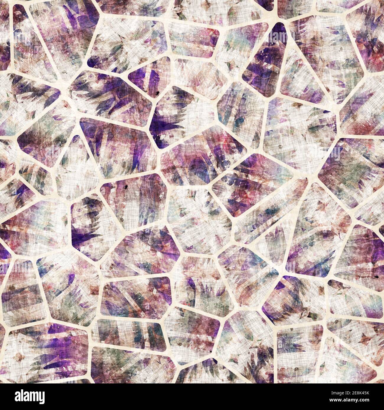 Seamless geo tile shape collage surface pattern Stock Photo - Alamy