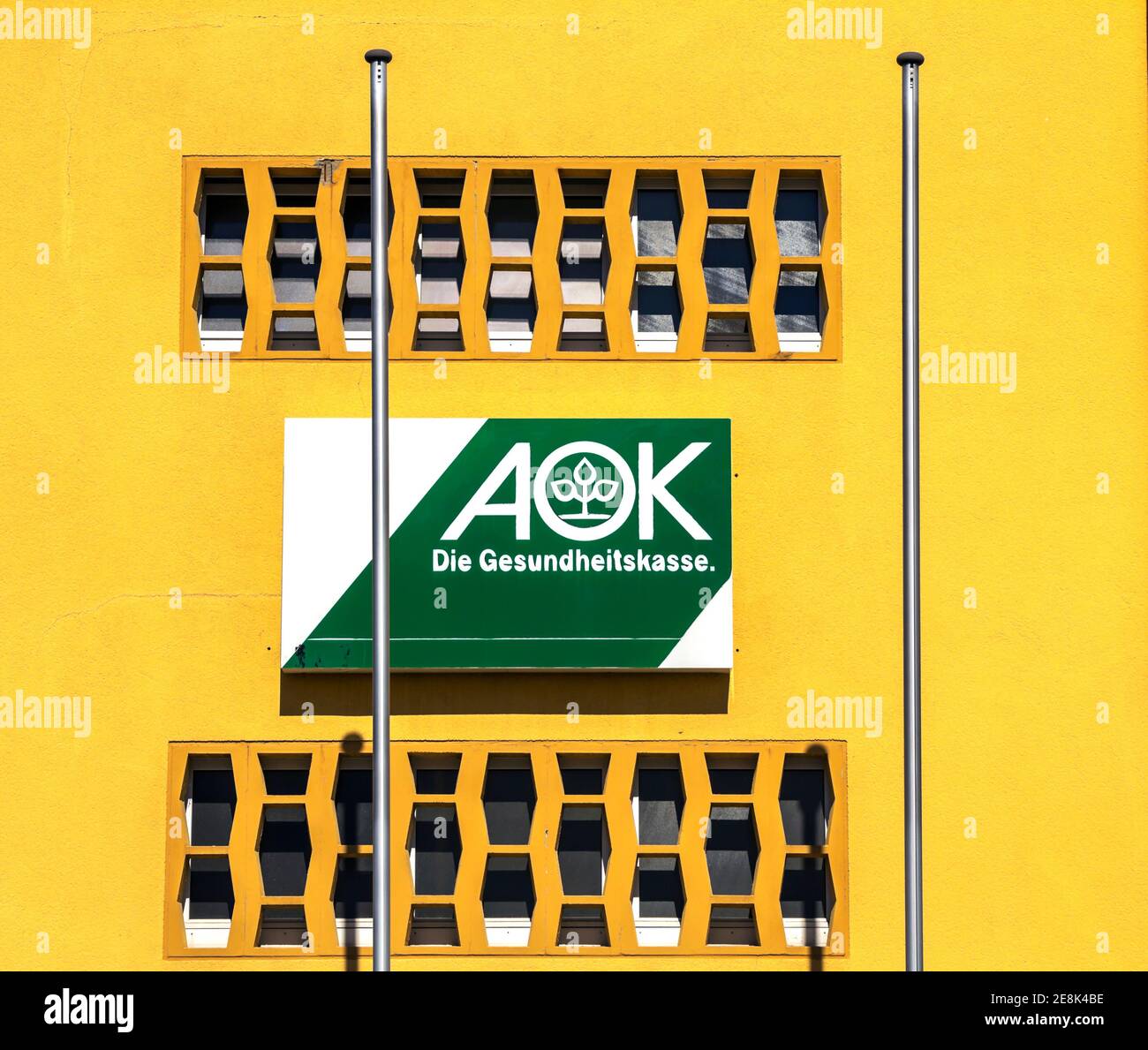 Aok business logo hi-res stock photography and images - Alamy