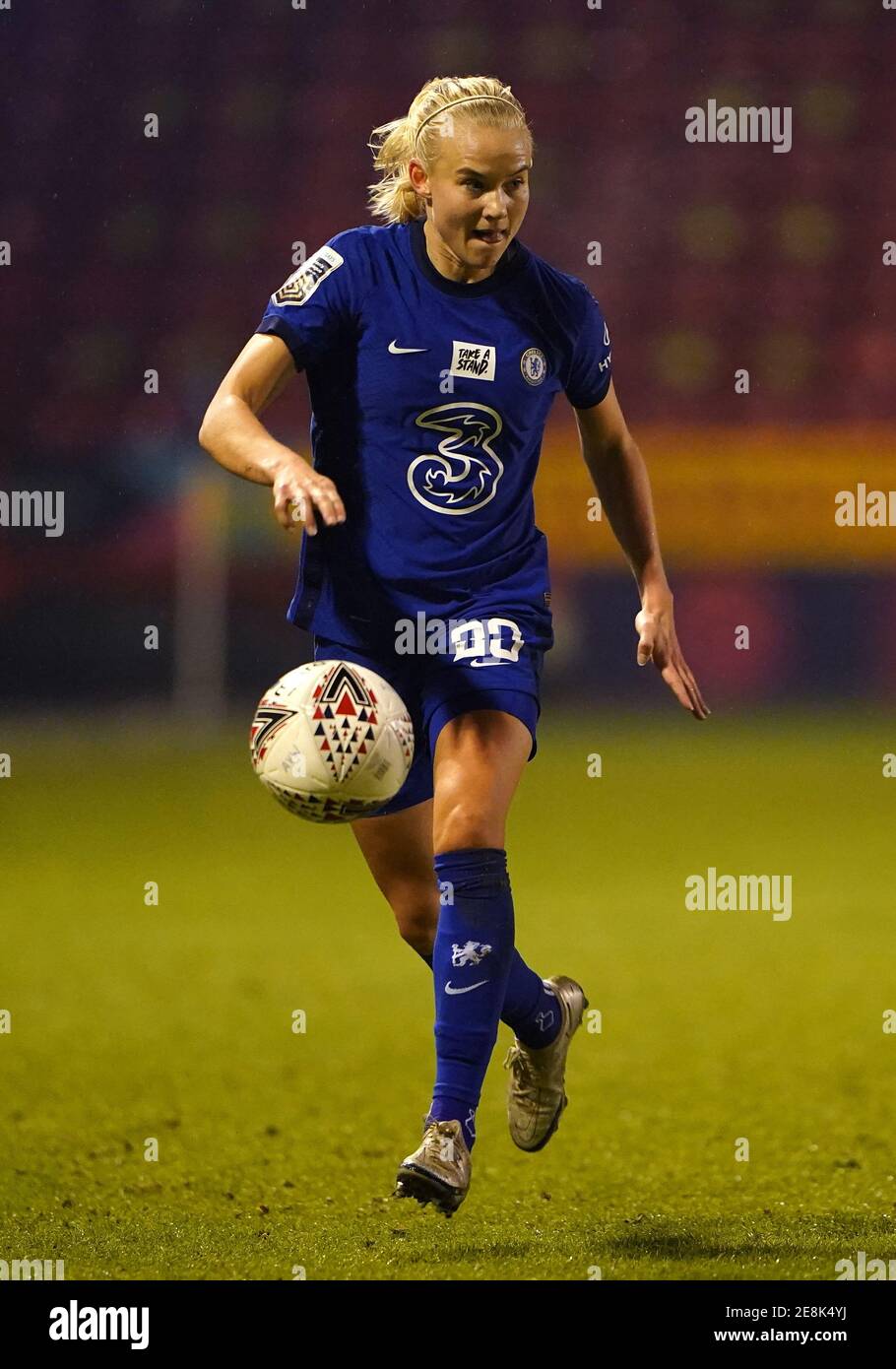 Chelsea's Pernille Harder during the FA Women's Super League match at ...