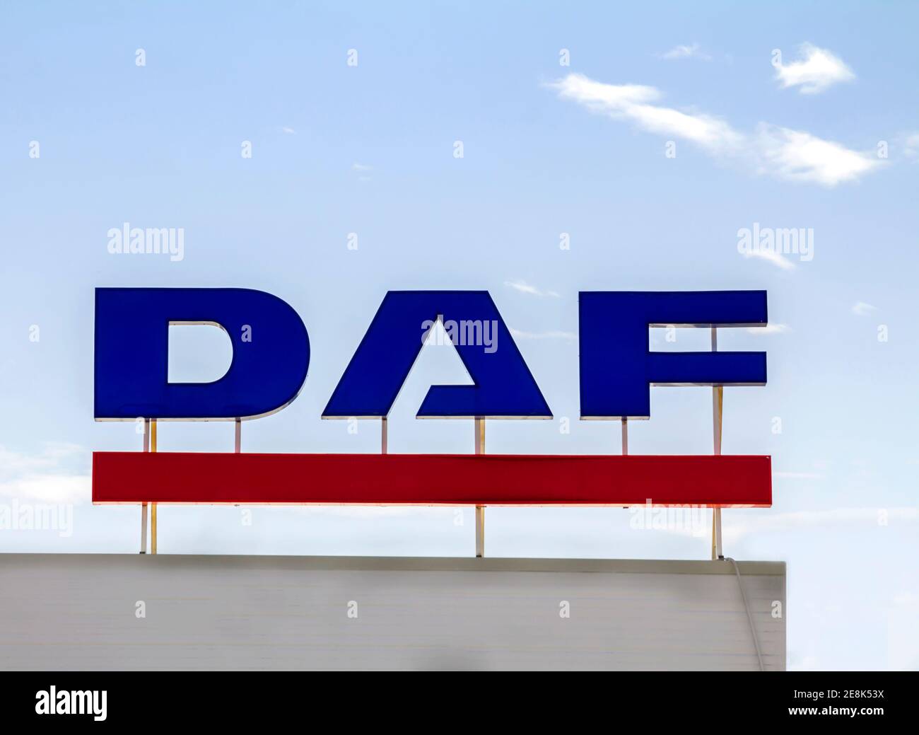 Ankara, TURKEY : DAF Trucks NV is a Dutch truck manufacturing company ...