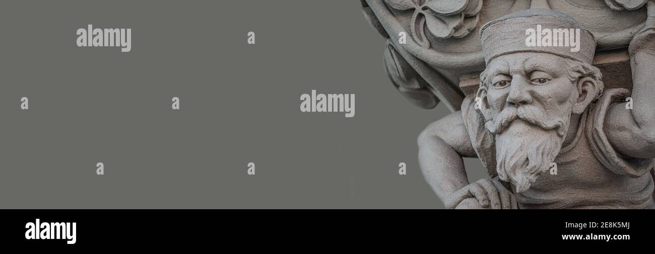 Dwarf sculpture at the old town hi-res stock photography and images - Alamy