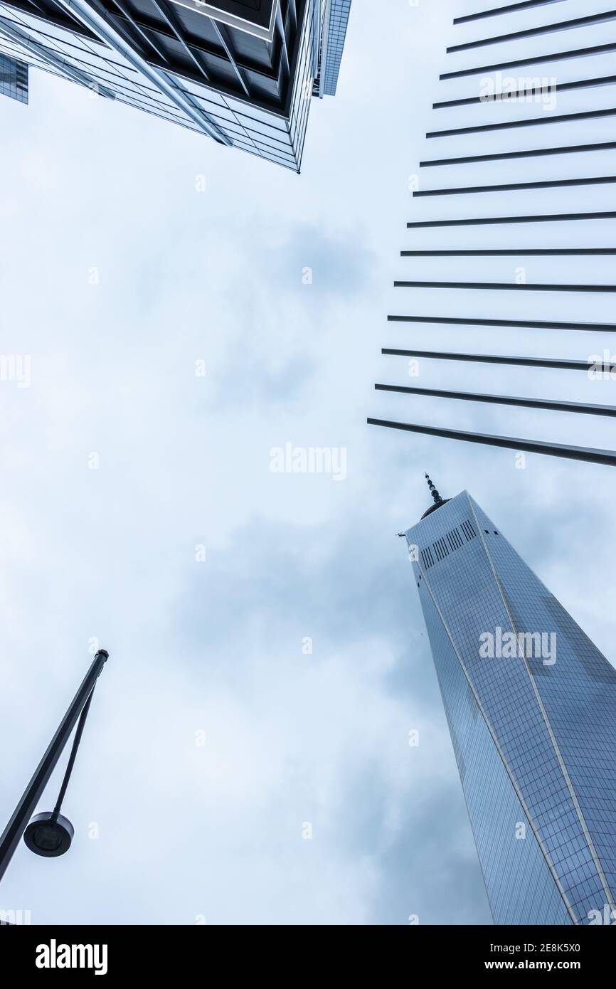 Abstract view wtc world trade hi-res stock photography and images - Alamy