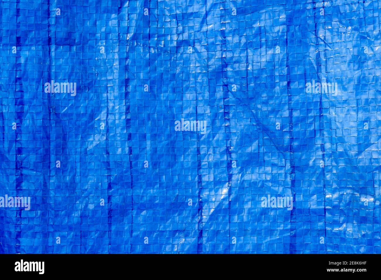 Close up blue tarpaulin background hi-res stock photography and images ...
