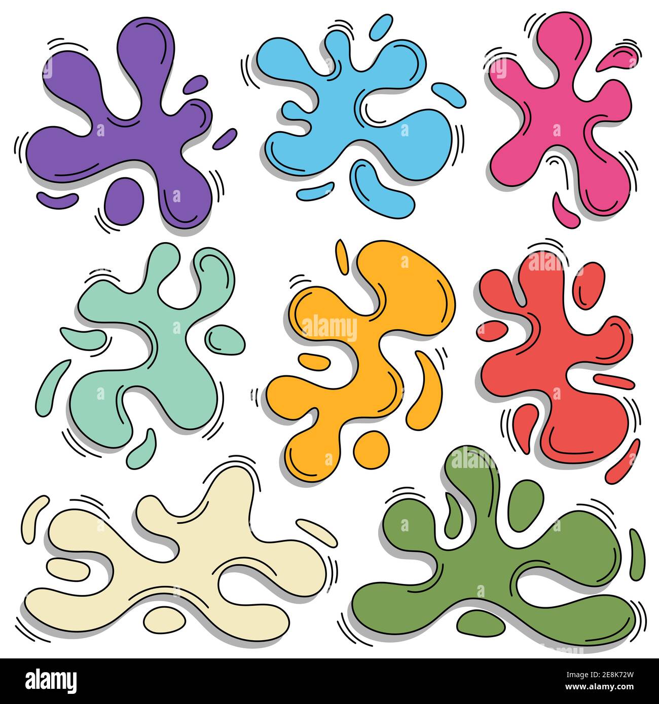 Cartoon drip Cut Out Stock Images & Pictures - Alamy