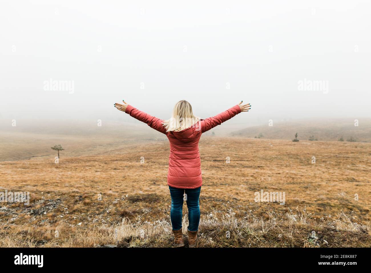 Exploring adventure woman hi-res stock photography and images - Alamy