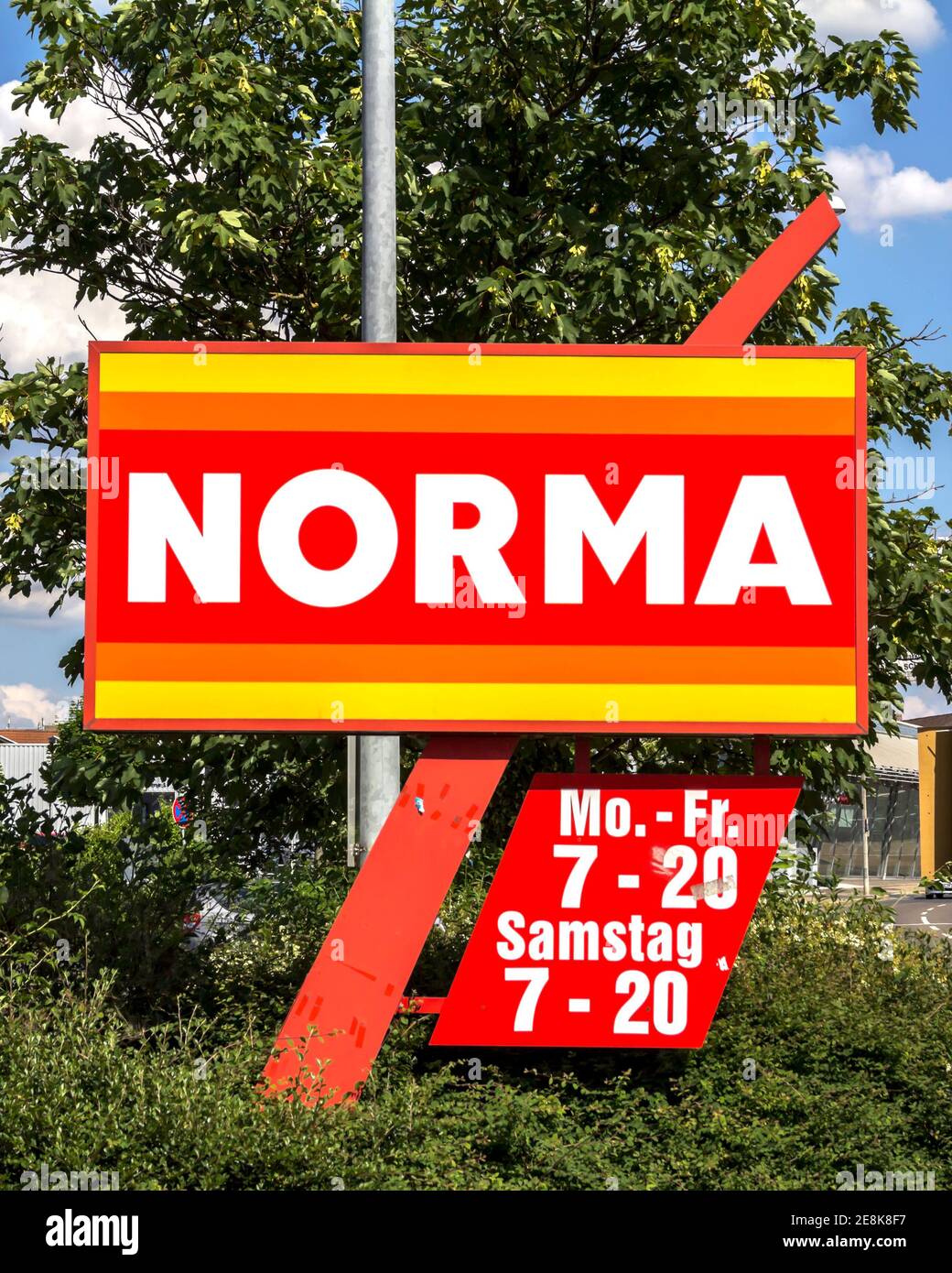 Nurnberg, GERMANY : Norma discount supermarket. Norma is a food ...