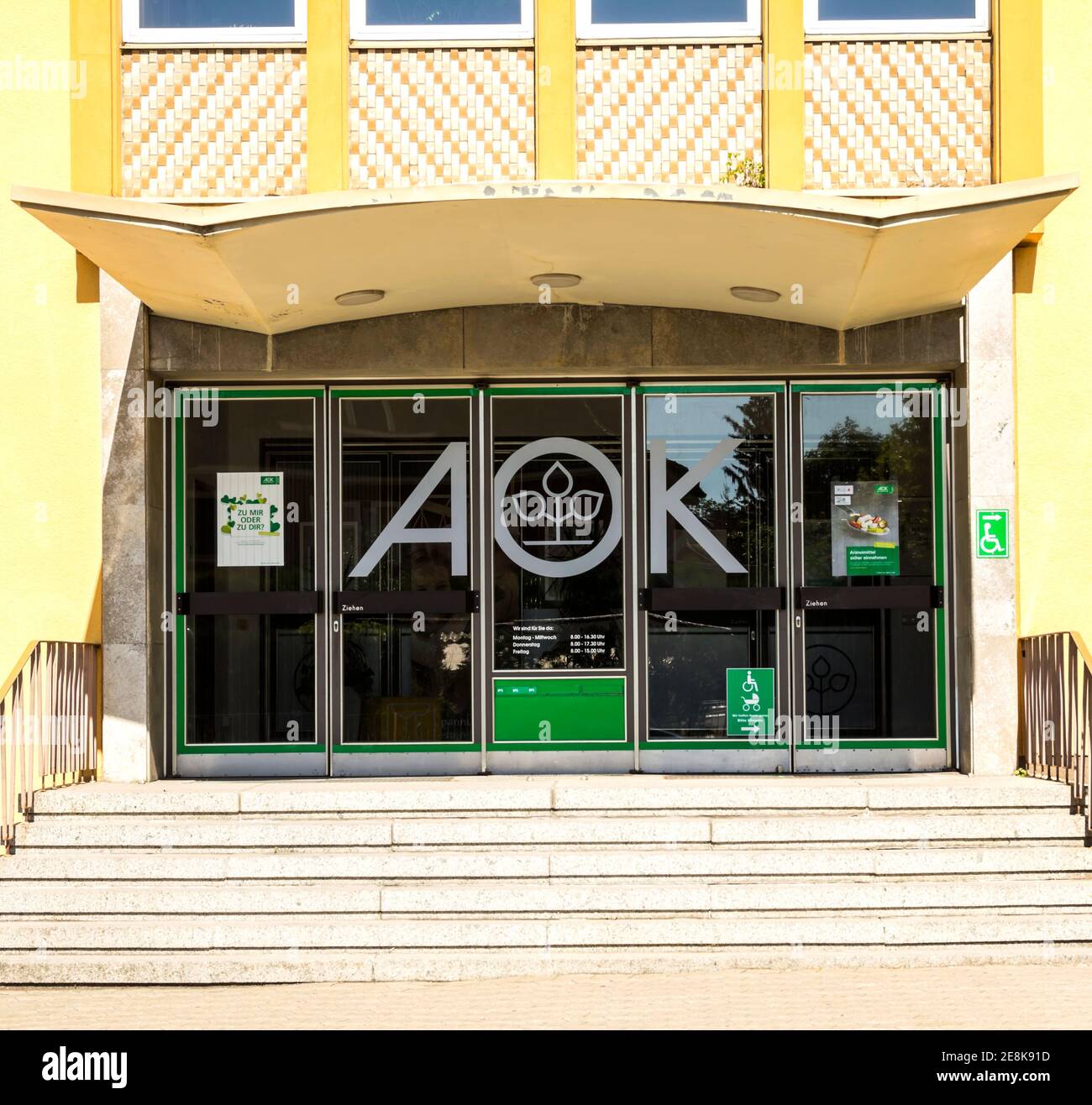 Aok logo hi-res stock photography and images - Alamy