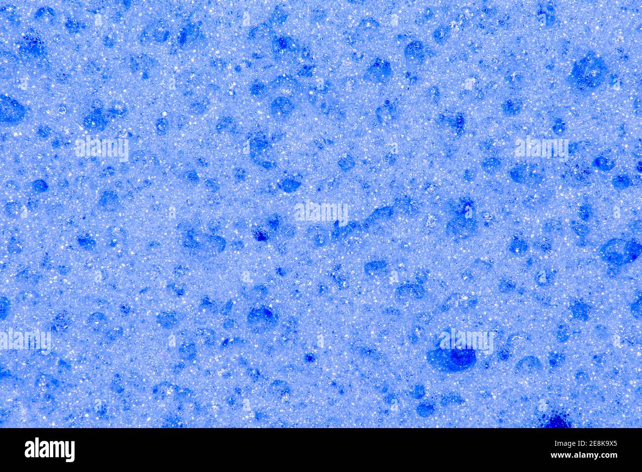 image background slice texture foam rubber blue Stock Photo - Alamy