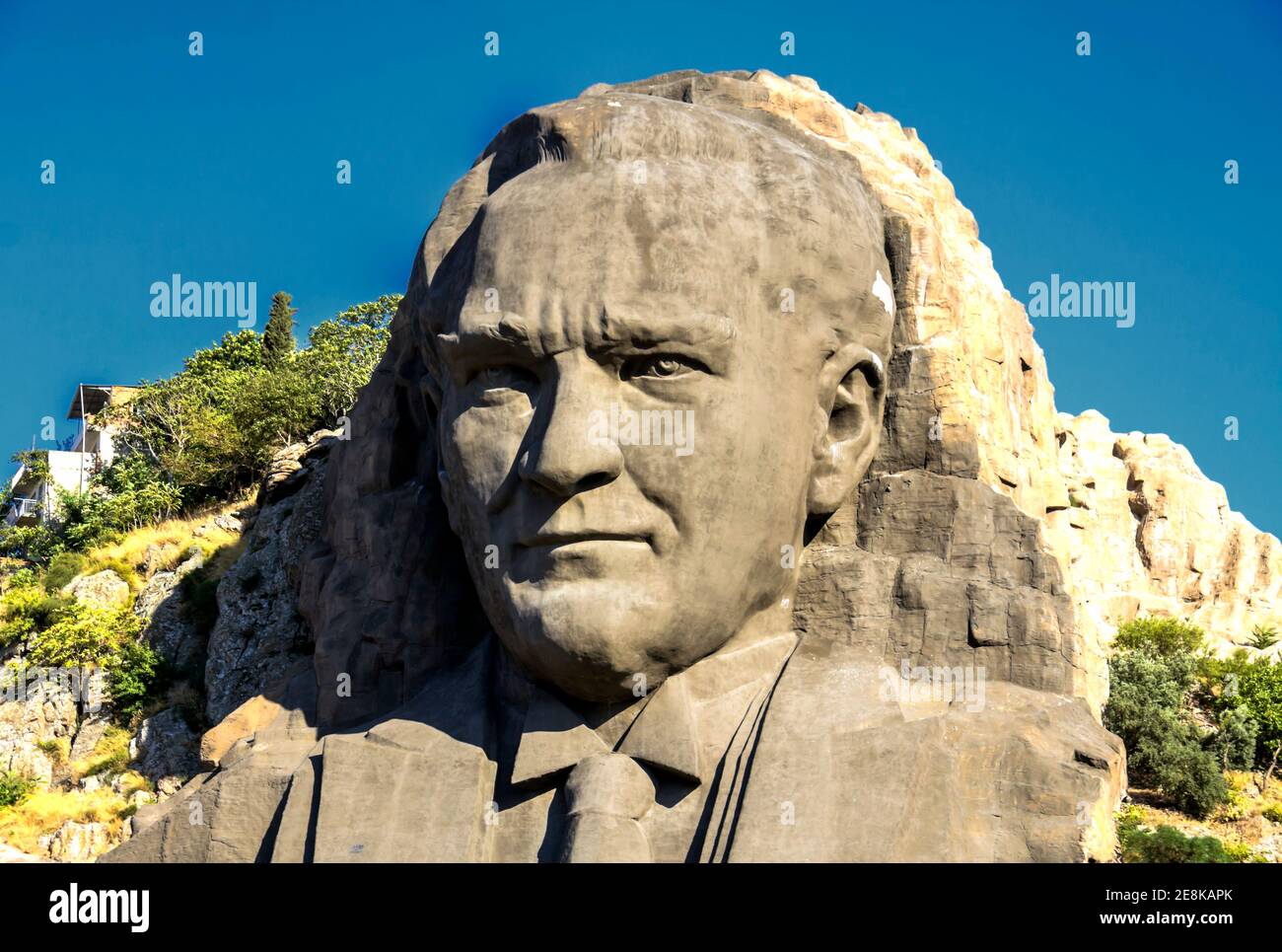 Statue of Ataturk, the founder of modern Turkey, Buca Stock Photo - Alamy