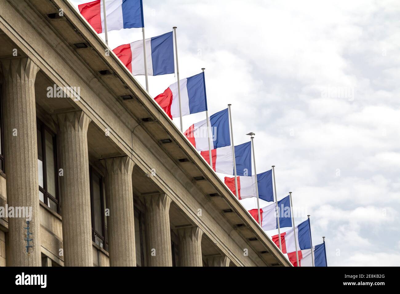 Many french flags hi-res stock photography and images - Alamy