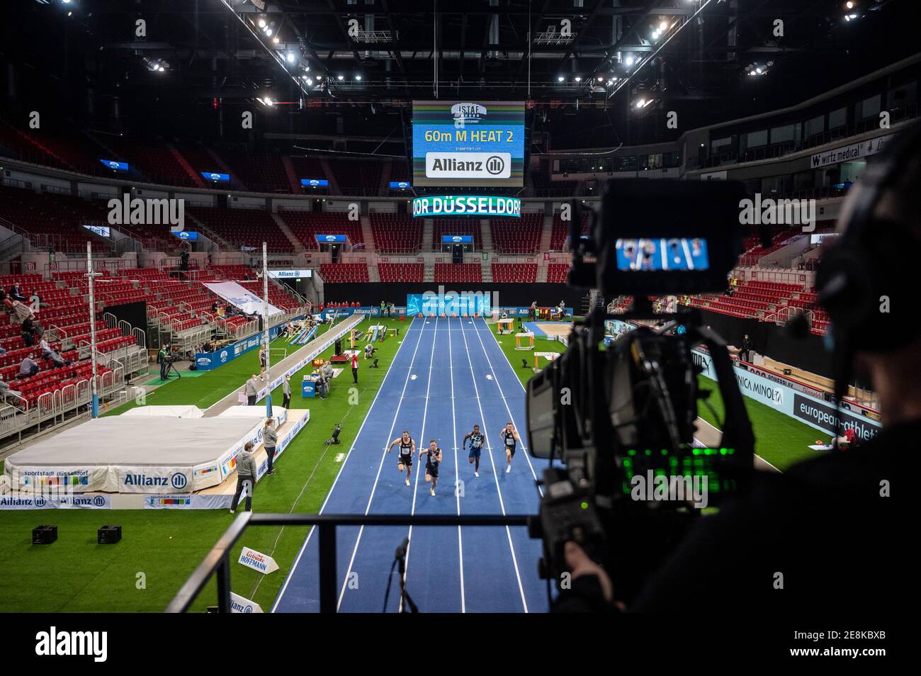 Duesseldorf, Germany. 31st Jan, 2021. Athletics: ISTAF Indoor in the ...