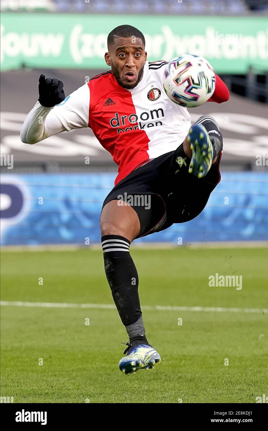 ROTTERDAM - 31-01-2021, Stadium Feijenoord de Kuip, Dutch Eredivisie ...