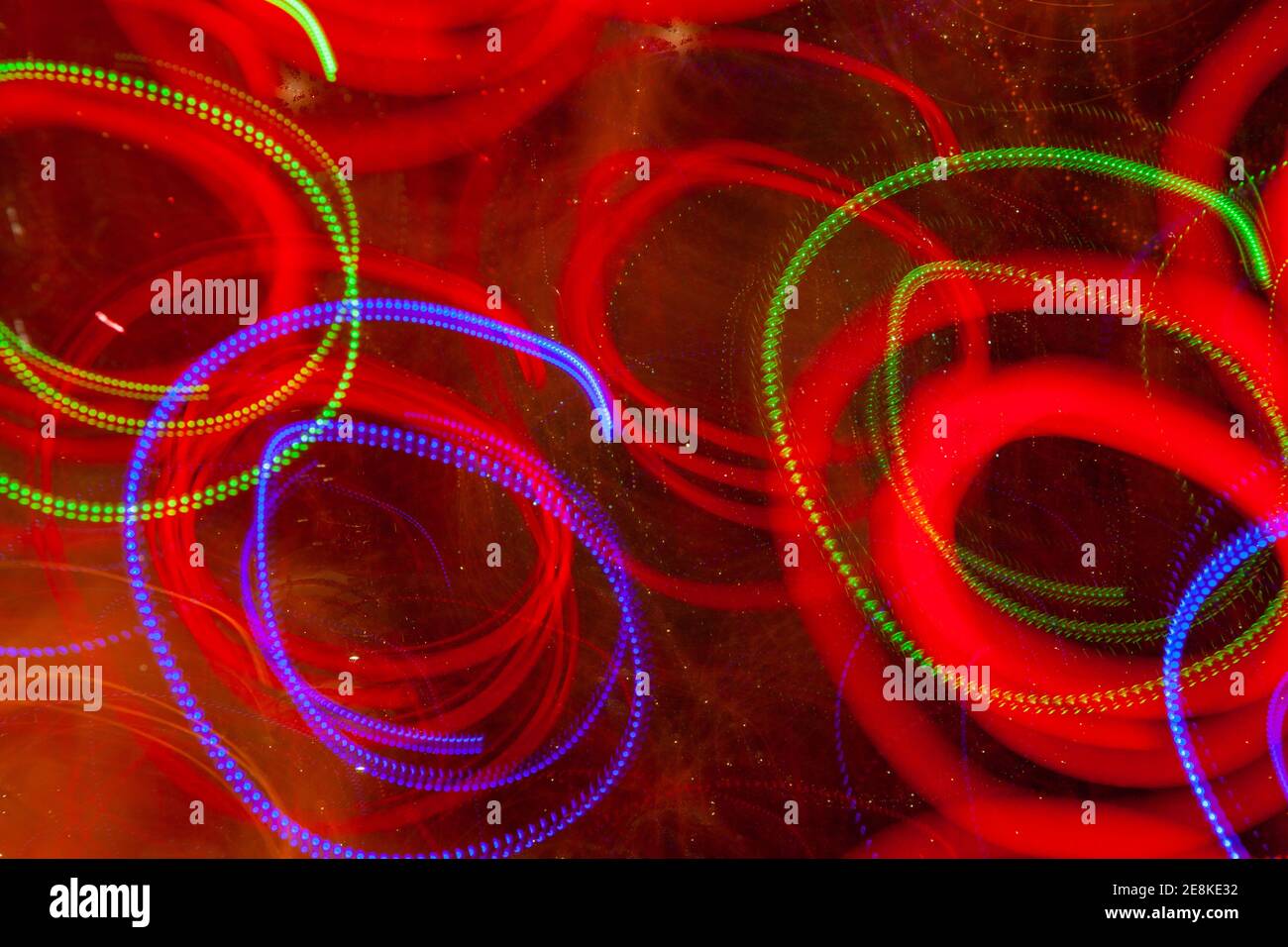 abstract multi coloured swirly, squiggly patterns Stock Photo - Alamy