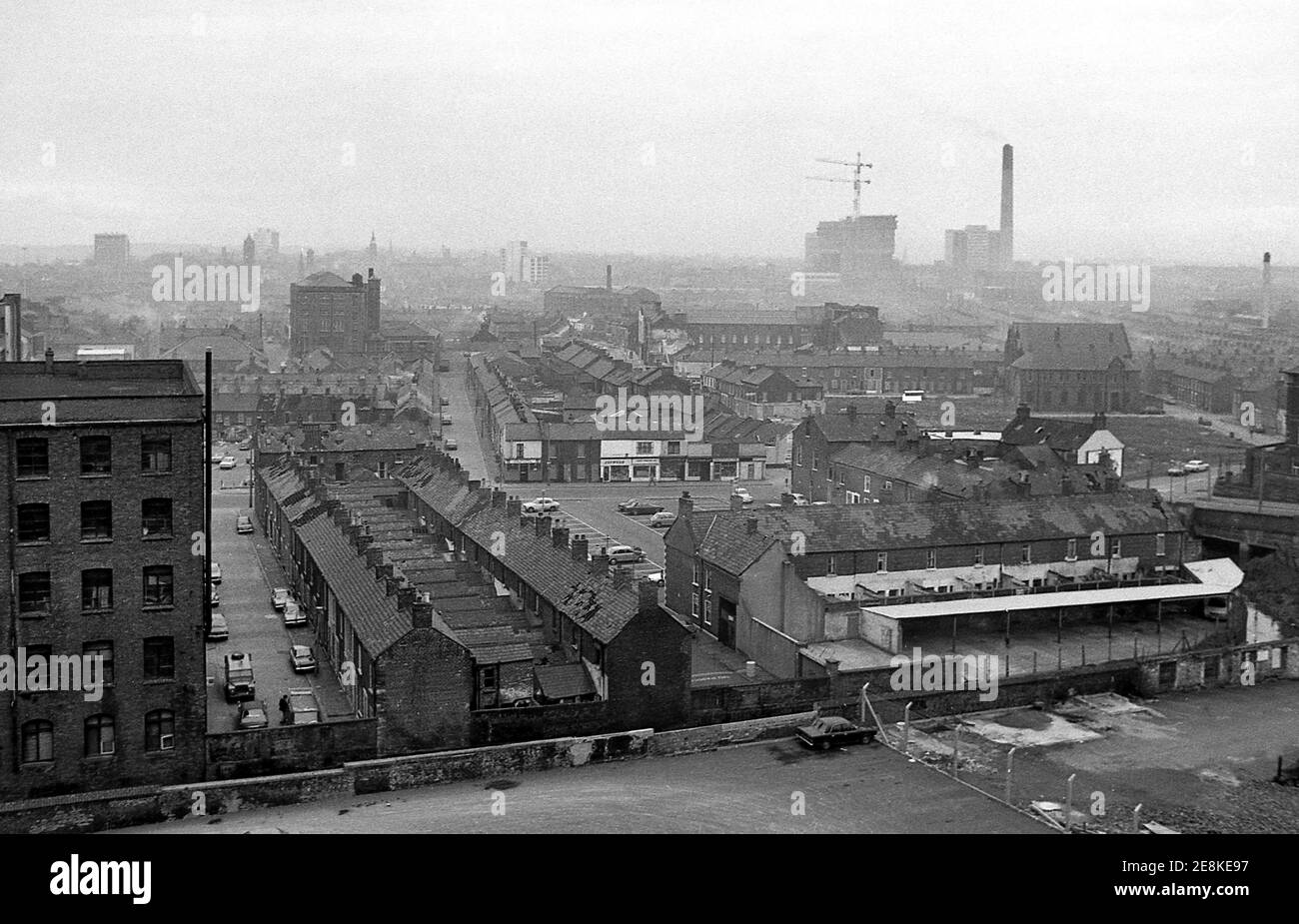 Some most deprived inner city Black and White Stock Photos & Images - Alamy