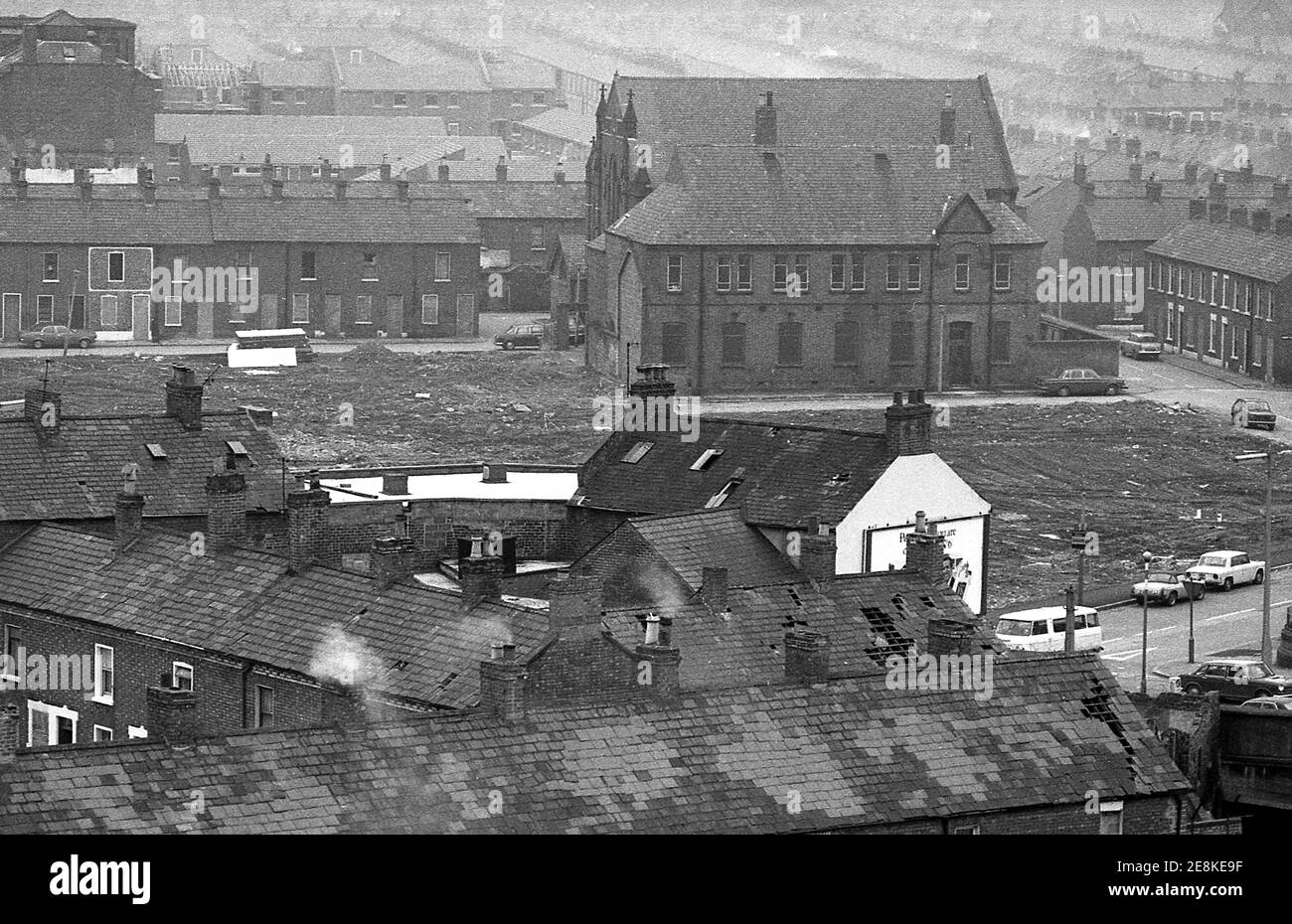 The inner city district of Toxteth Liverpool 8. Images shot for the ...