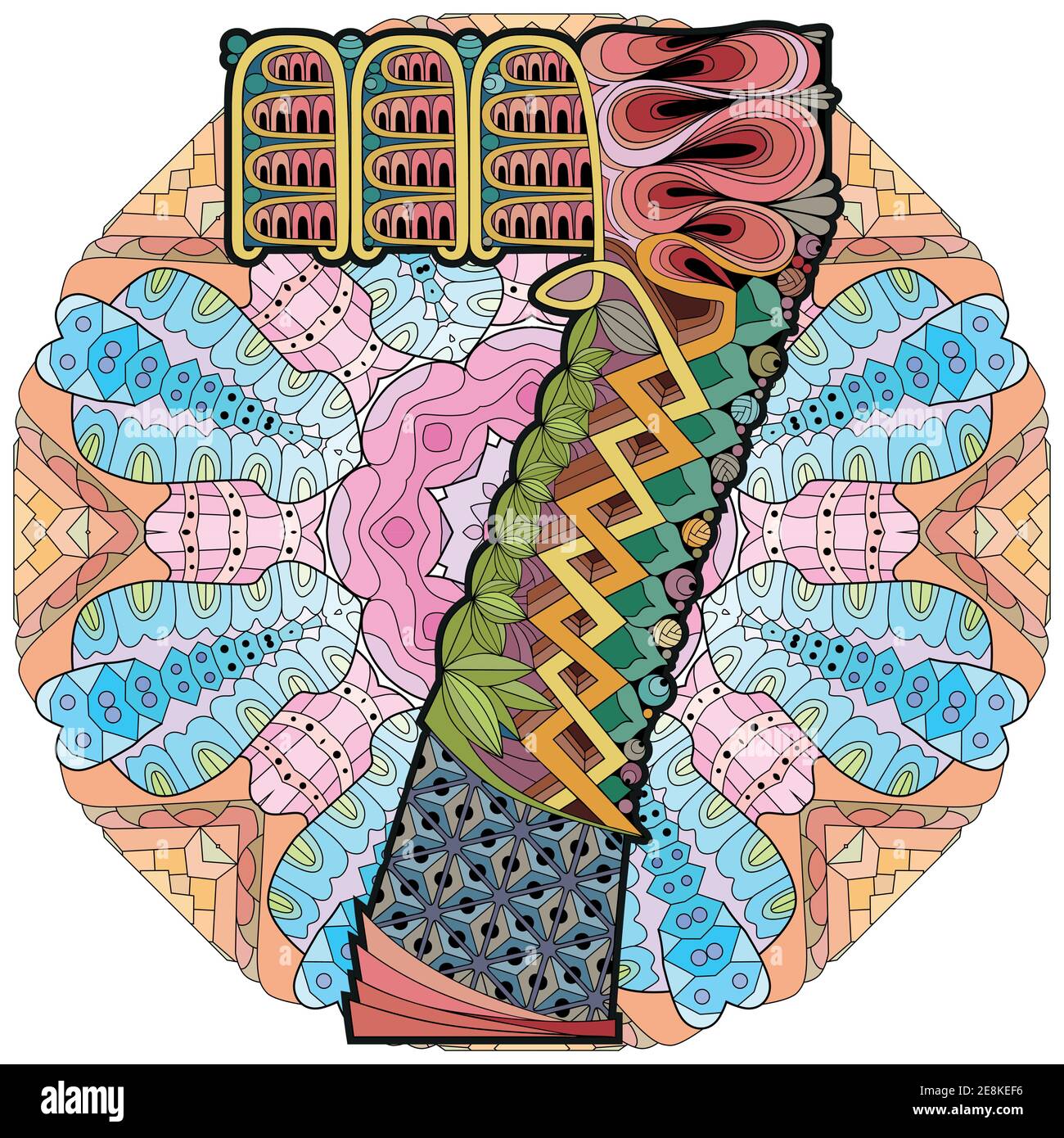 Numero seven Stock Vector Images - Alamy