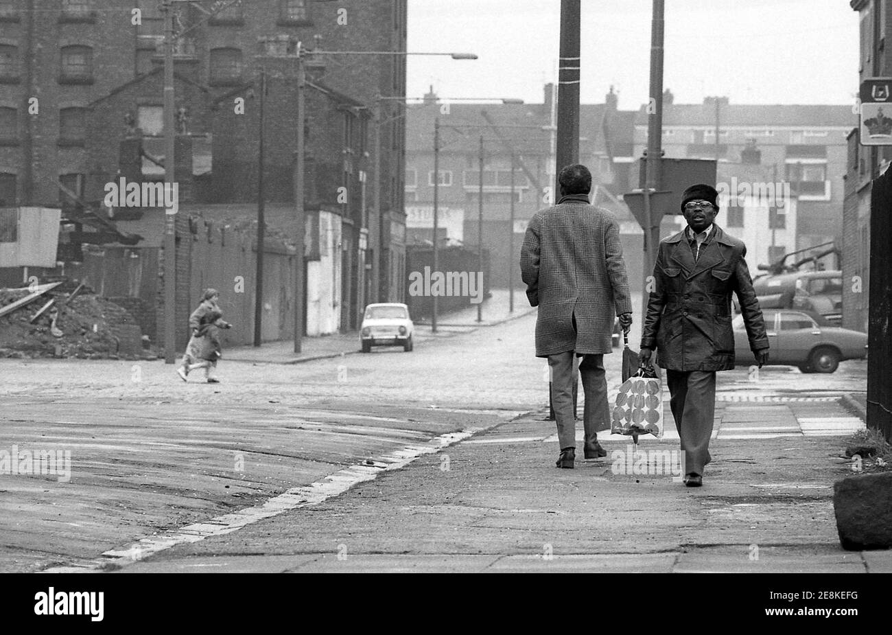The inner city district of Toxteth Liverpool 8. Images shot for the ...