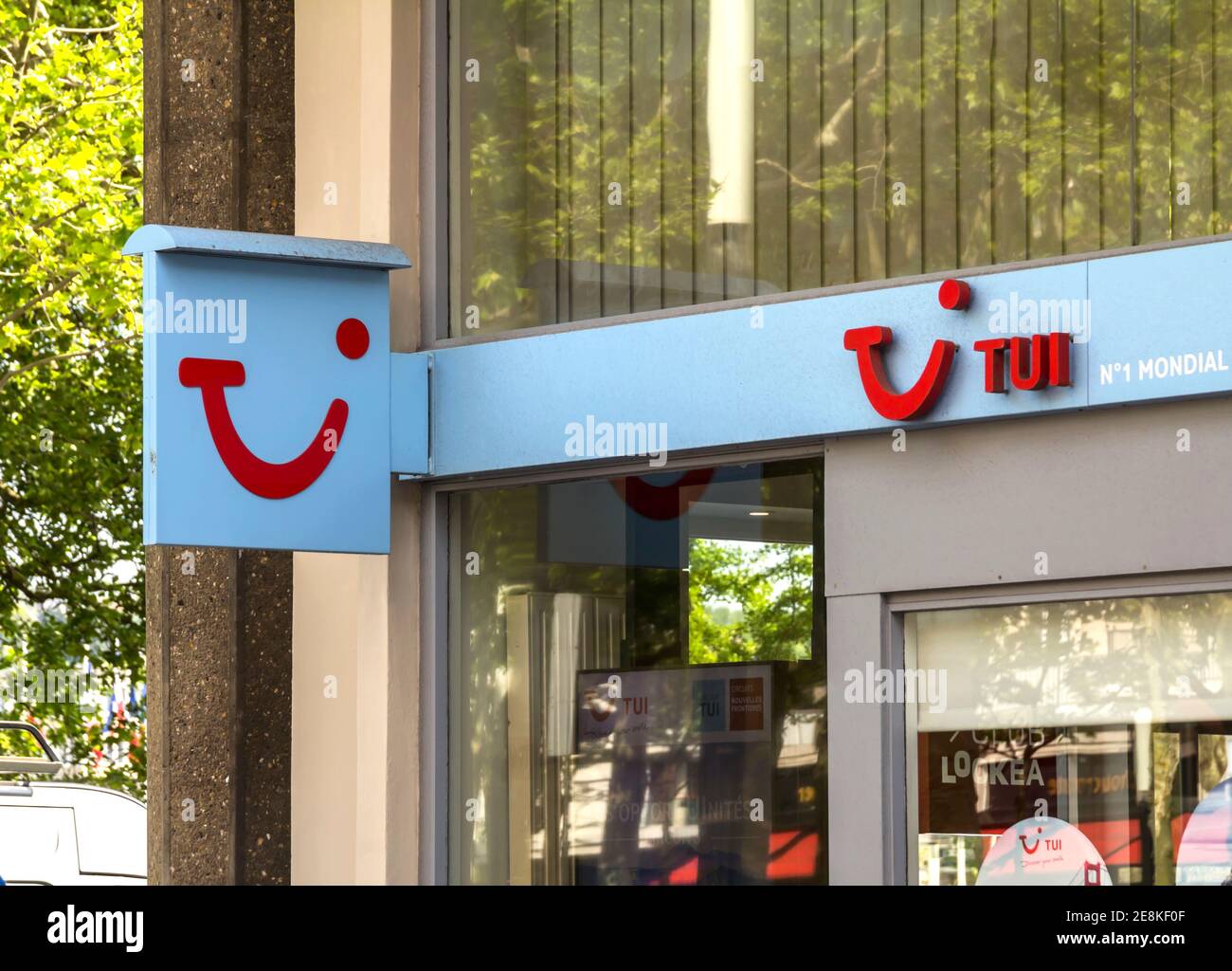 Le Havre, France : TUI travel agencies.Tui is a multinational travel ...