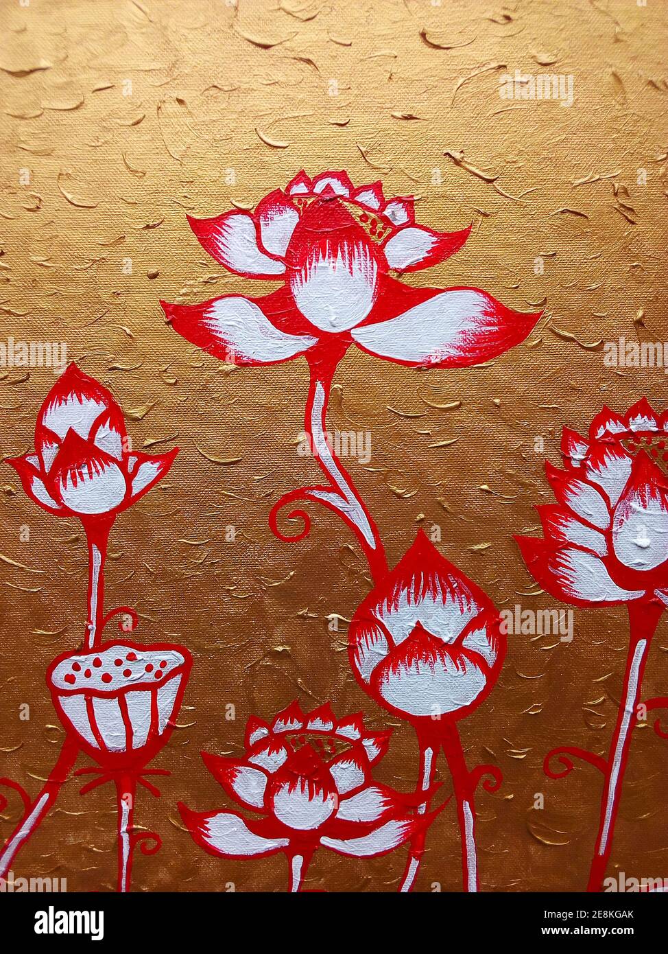Thai Art Lotus