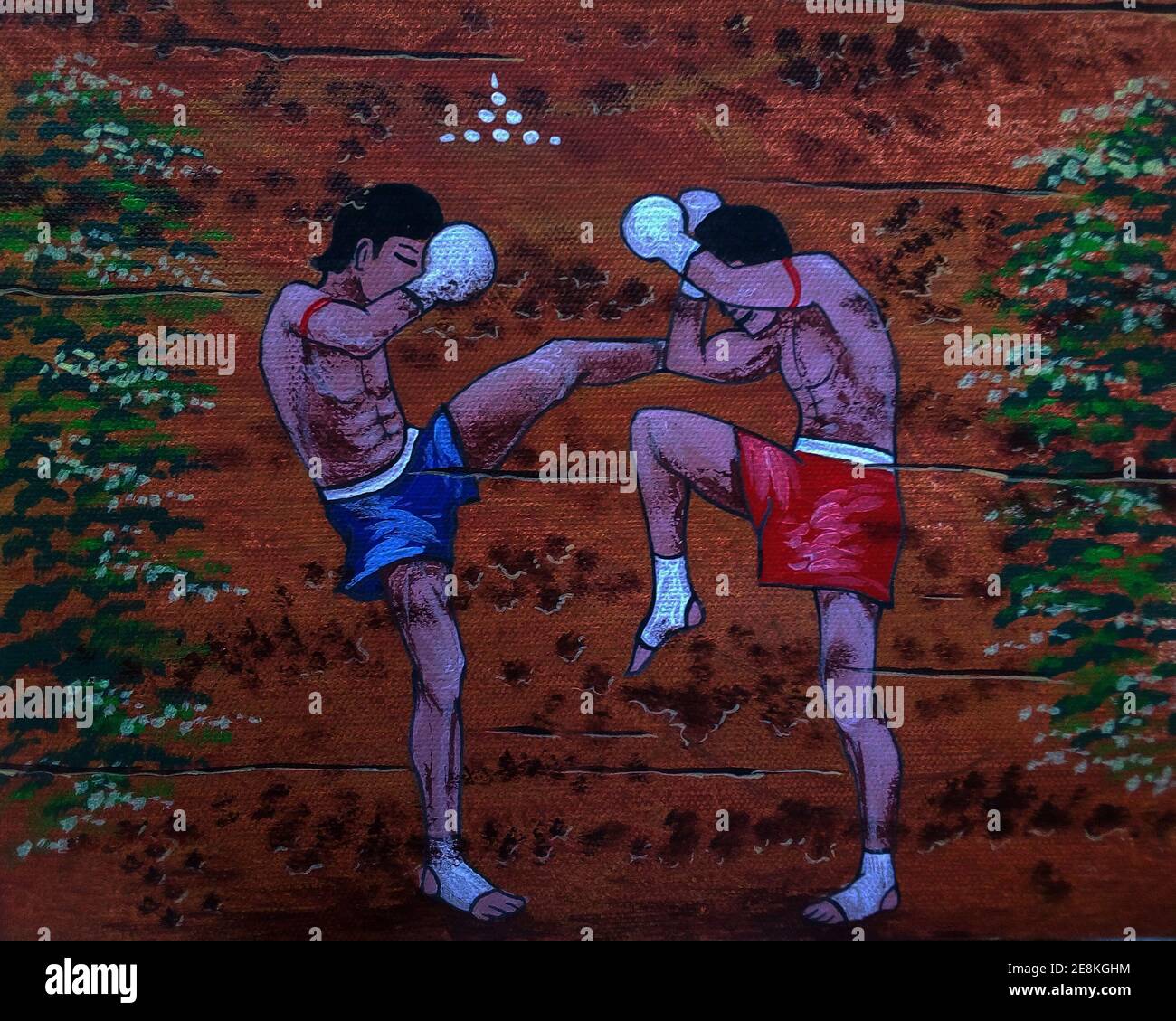 Muay thai boxing thailand hi-res stock photography and images - Alamy