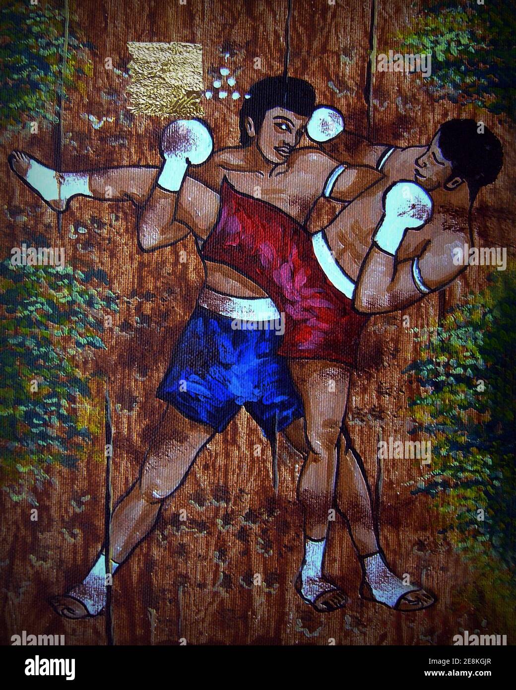 Muay Thai Painting