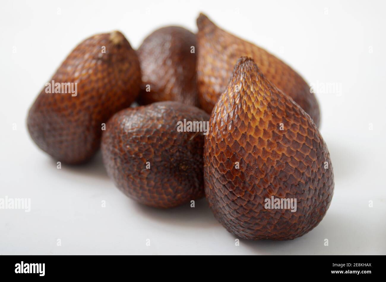 Salak (Salacca zalacca) fruit, Snake fruit. Tropical fruit, asia ...