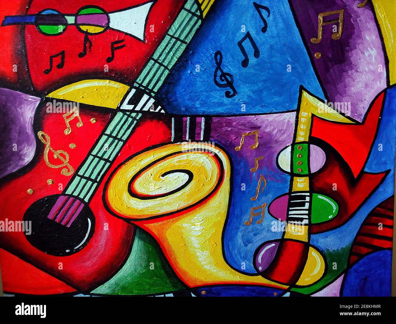 Music wallpaper hi-res stock photography and images - Alamy