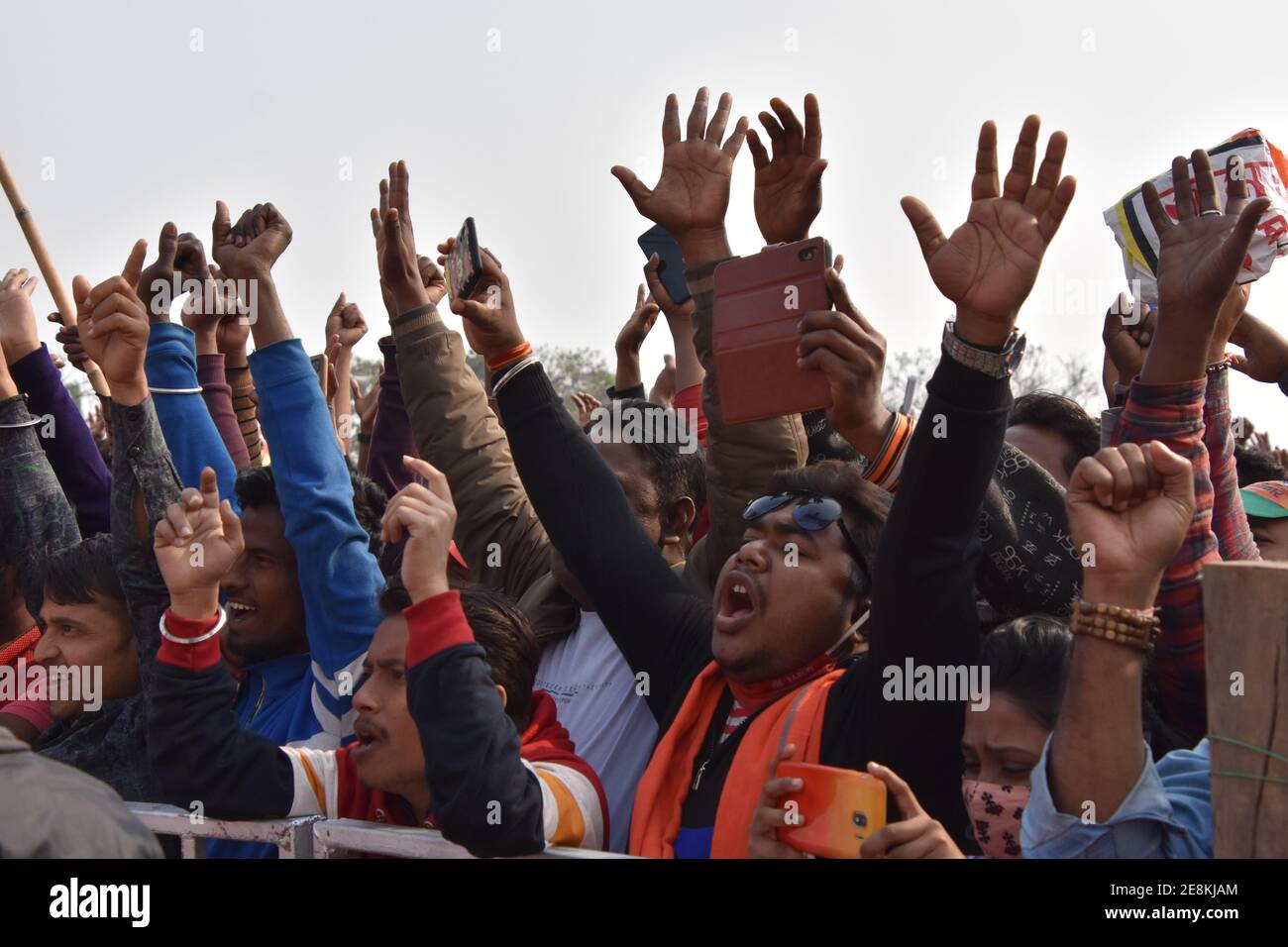 Mass bjp supporters hi-res stock photography and images - Alamy