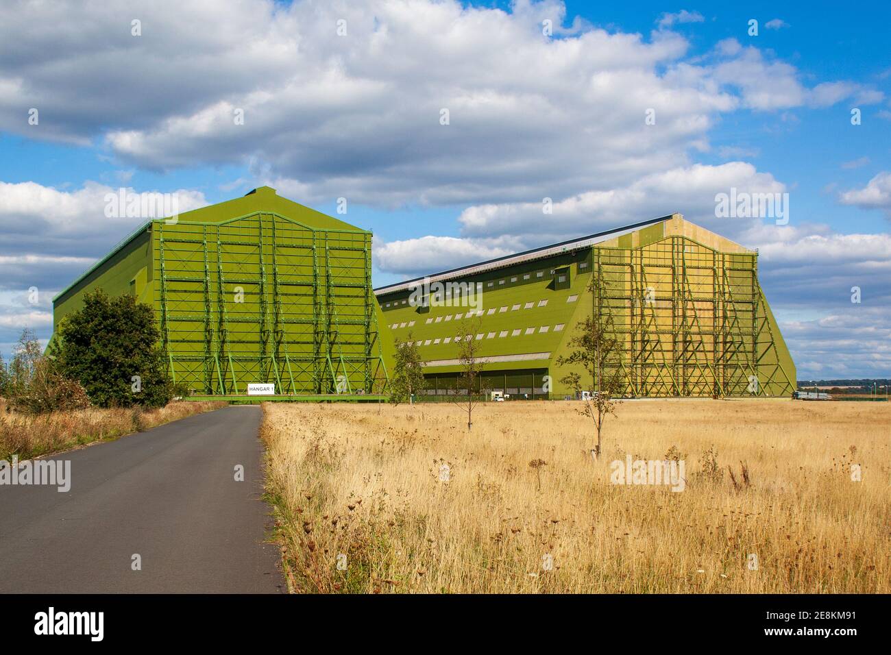 Cardington Bedford, UK August 31 2020.The Large Airship Hangers at ...