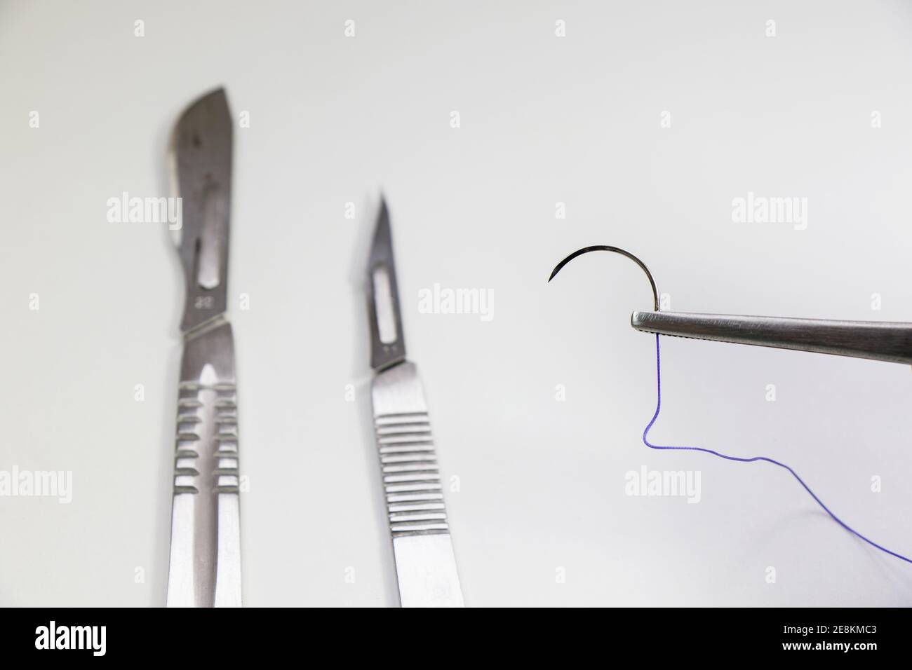 Absorbable sutures hi-res stock photography and images - Alamy