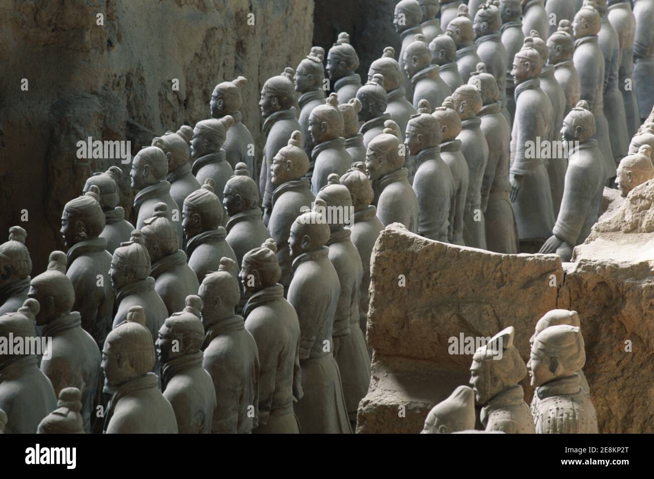 Asia, China, Shaanxi, Xian, Emperor Qinshihhuang's terracotta army ...