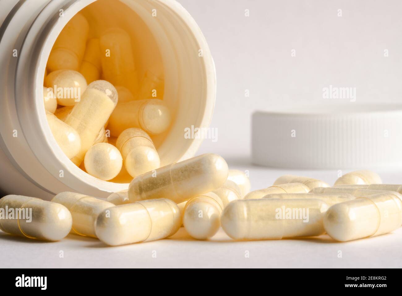 Vitamin A Supplements Stock Photo - Alamy