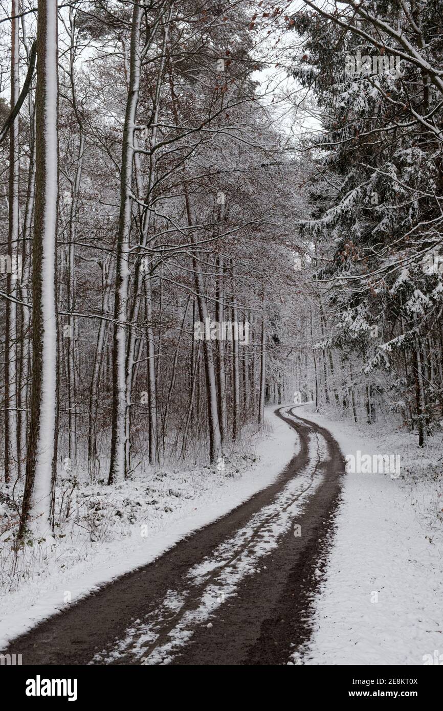 German weather in winter hi-res stock photography and images - Alamy