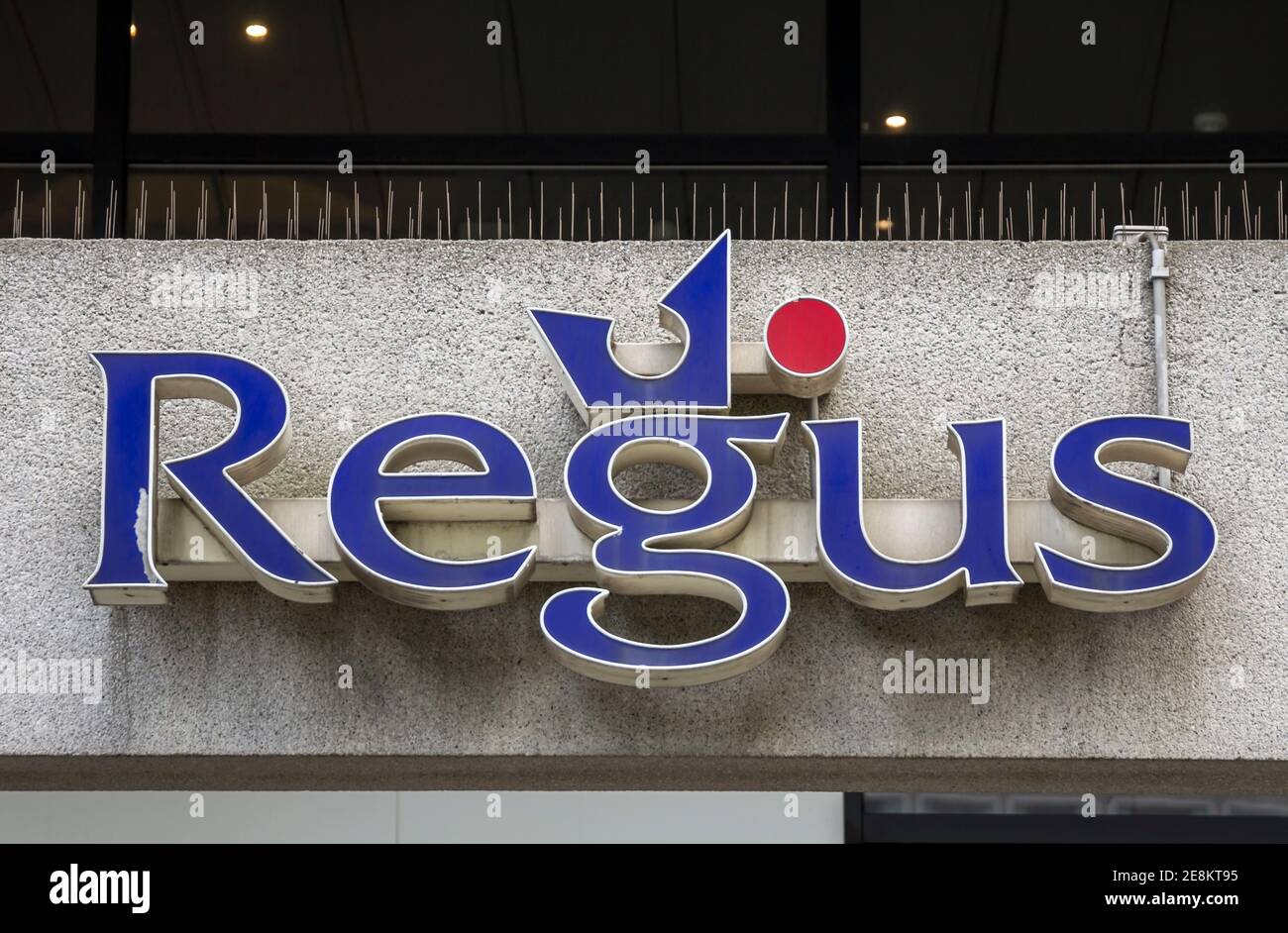ROTTERDAM, NETHERLANDS : Regus office building in Rotterdam. The Regus ...