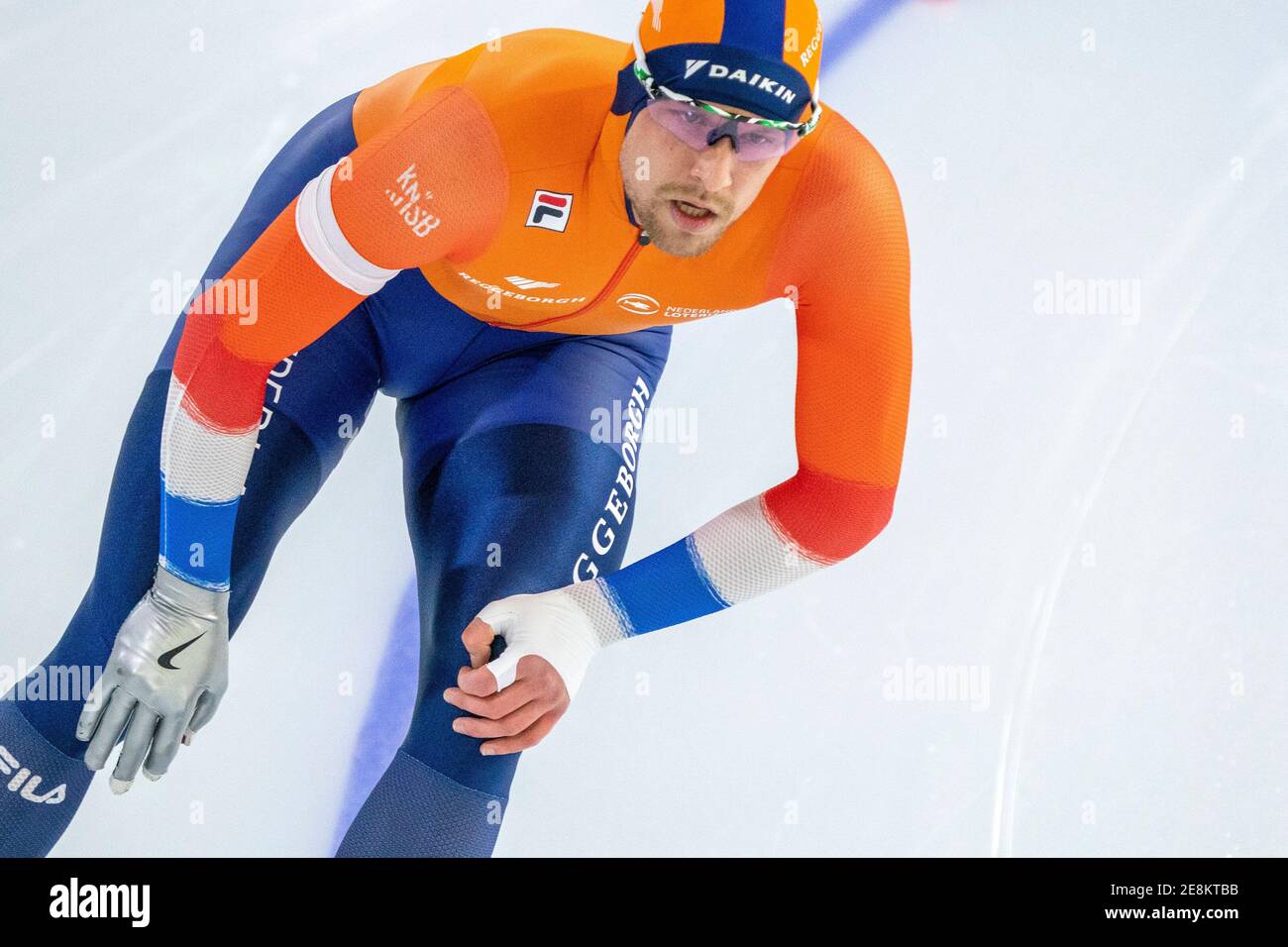 HEERENVEEN, THE NETHERLANDS - JANUARY 30: Ronald Mulder of The ...