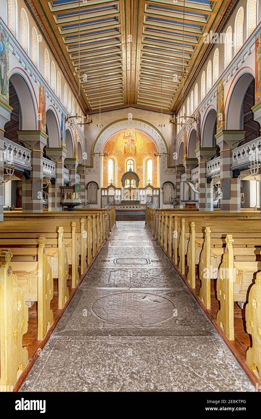 Church interior at sweden hi-res stock photography and images - Alamy