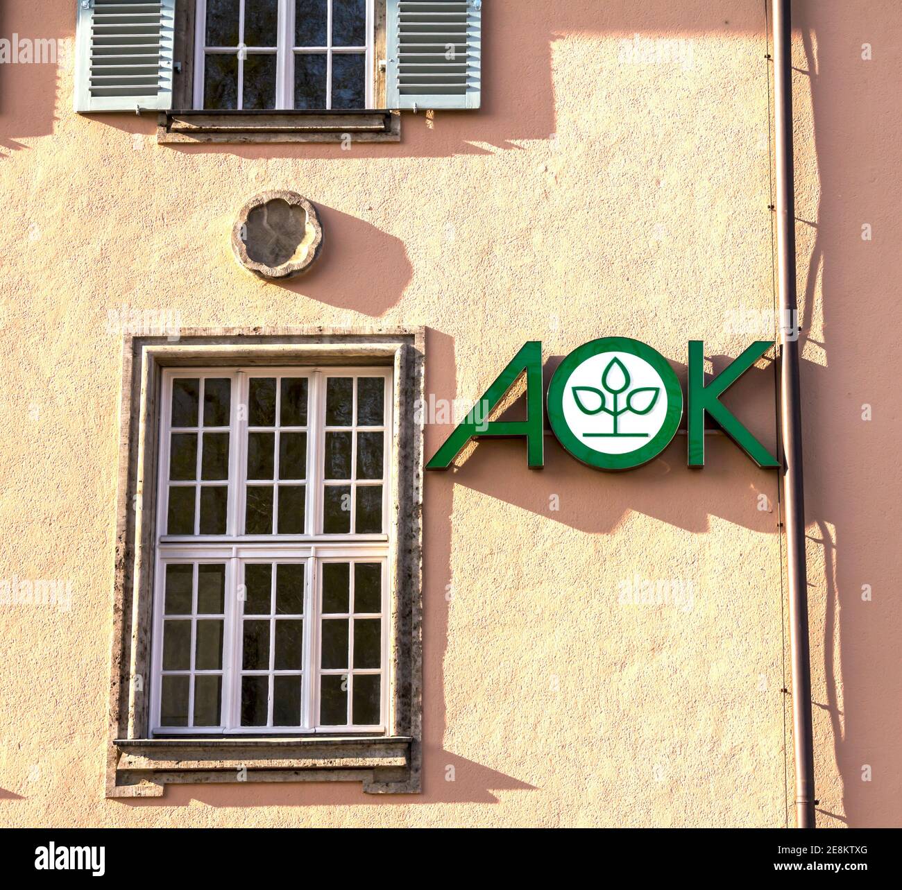 Aok logo hi-res stock photography and images - Alamy