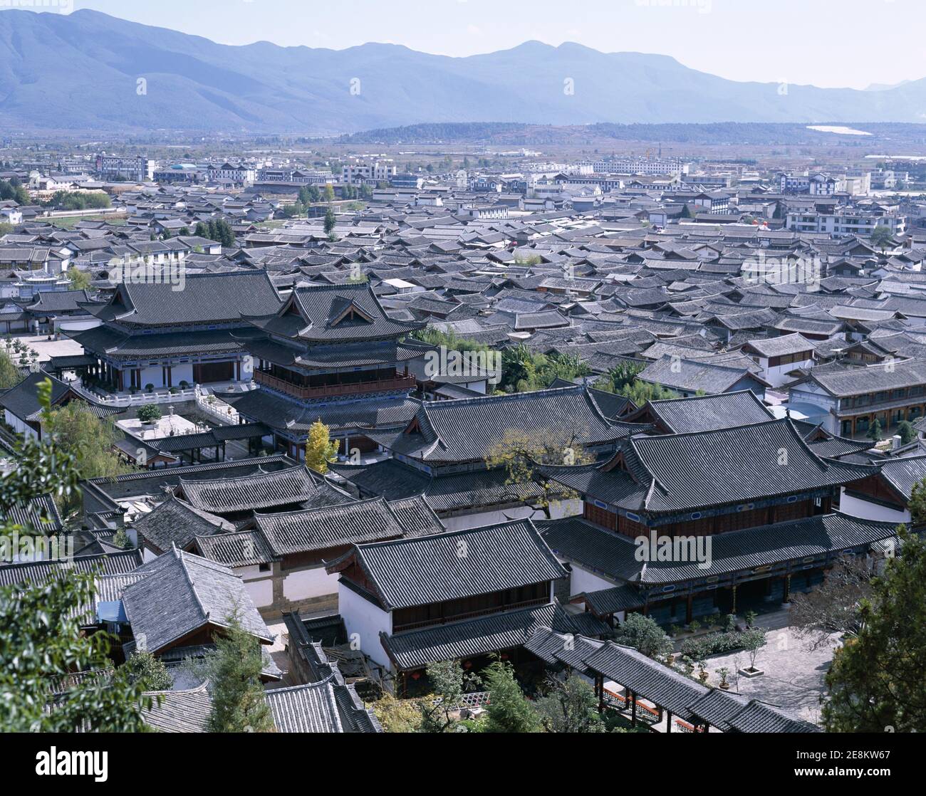 Asia,China,Yunnan, Lijiang, The Mu Family Ming Dynasty Mansion and ...