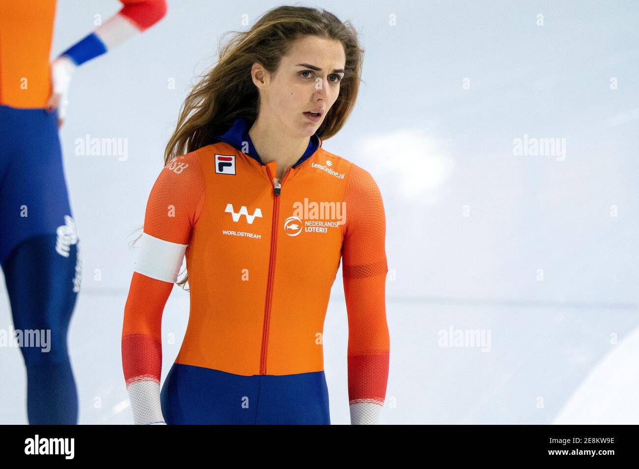 HEERENVEEN, THE NETHERLANDS - JANUARY 30: Isabelle van Elst of The ...
