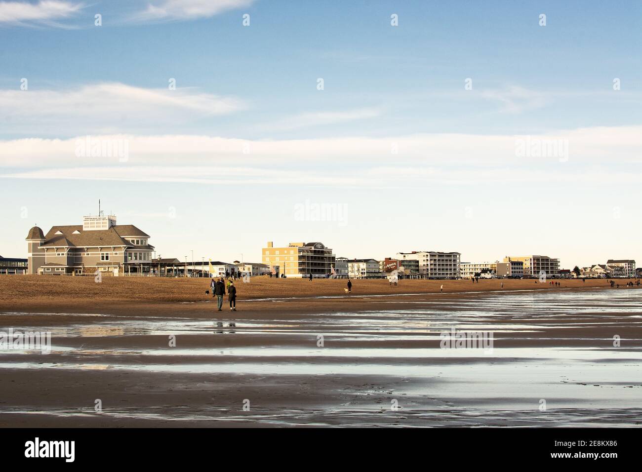 Hampton Beach State Park - Hampton, New Hampshire - A view of the ...
