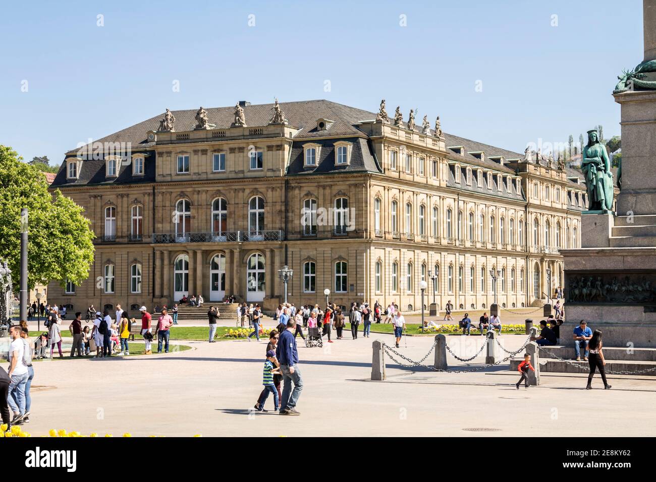 The New Palace - Neues Schloss is a beautiful building located in ...