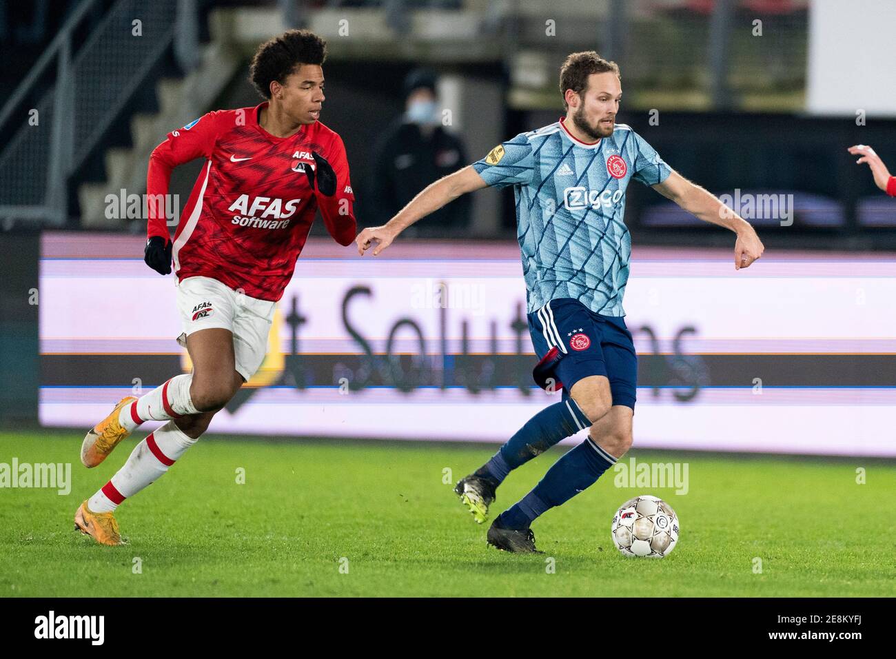 ALKMAAR, 31-01-2021 , AFAS Stadion , season 2020 / 2021 , Dutch ...