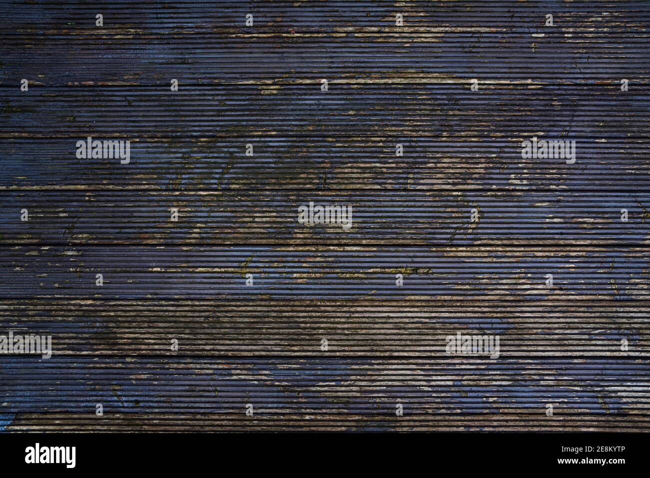 Old wooden deck floor or wall, texture / background, copy space or ...
