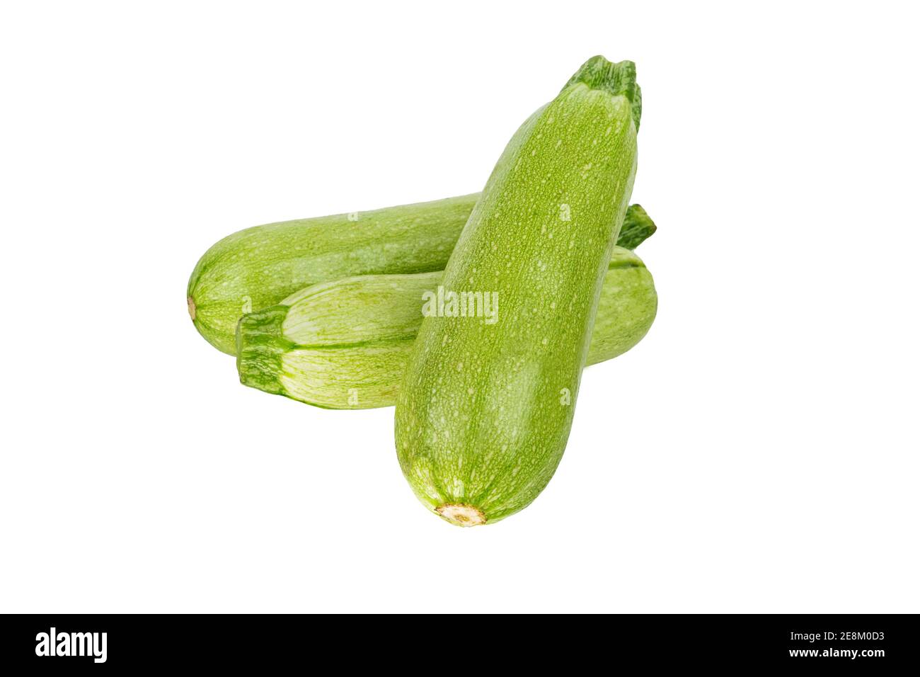 Fresh organic marrow zucchini squash vegetable isolated on white Stock ...