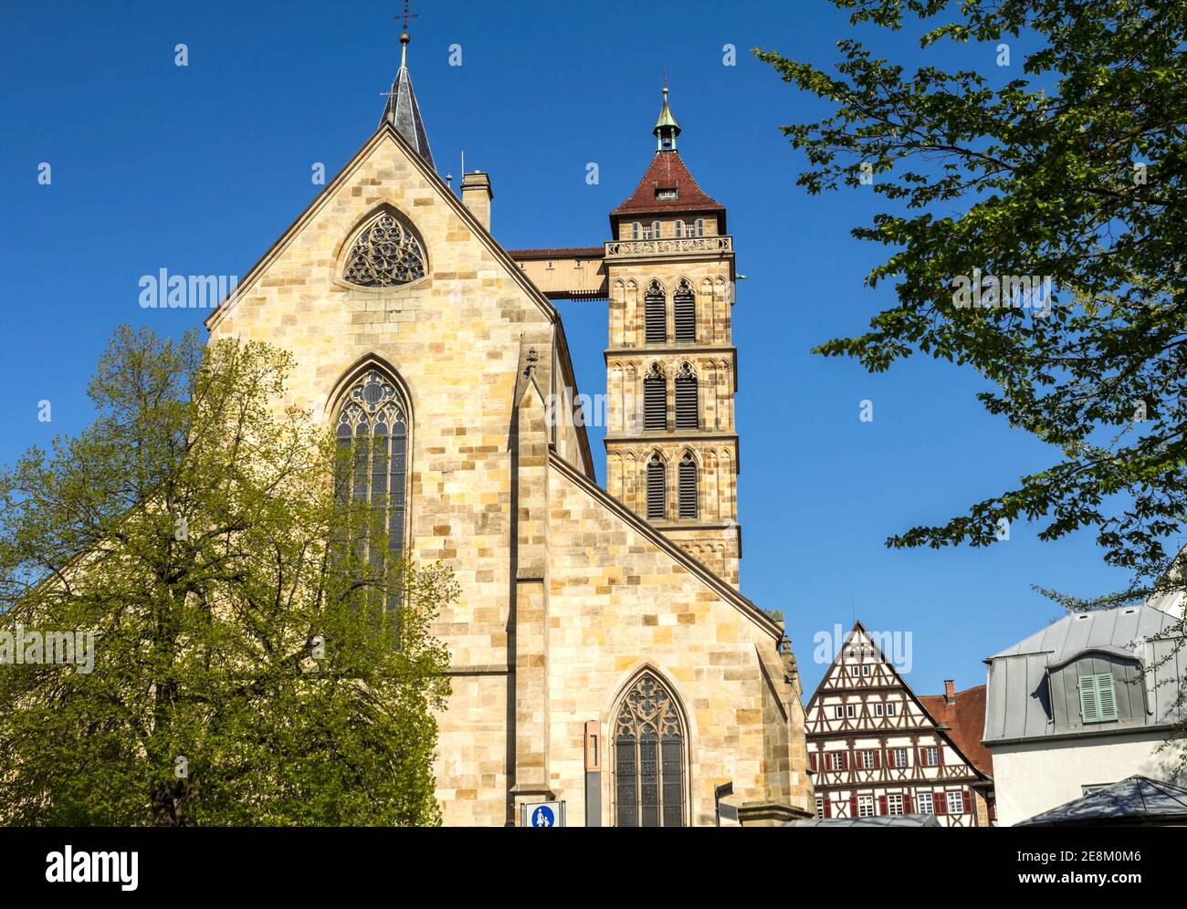 Stadtkirche st dionys in esslingen hi-res stock photography and images ...