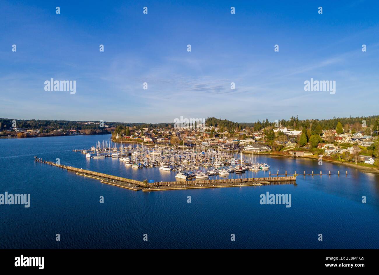 Poulsbo harbor hi-res stock photography and images - Alamy