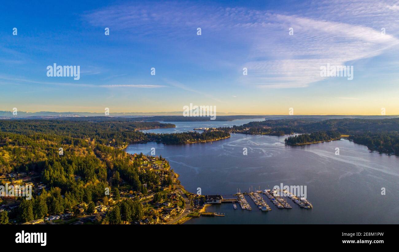 Poulsbo washington boat hi-res stock photography and images - Alamy