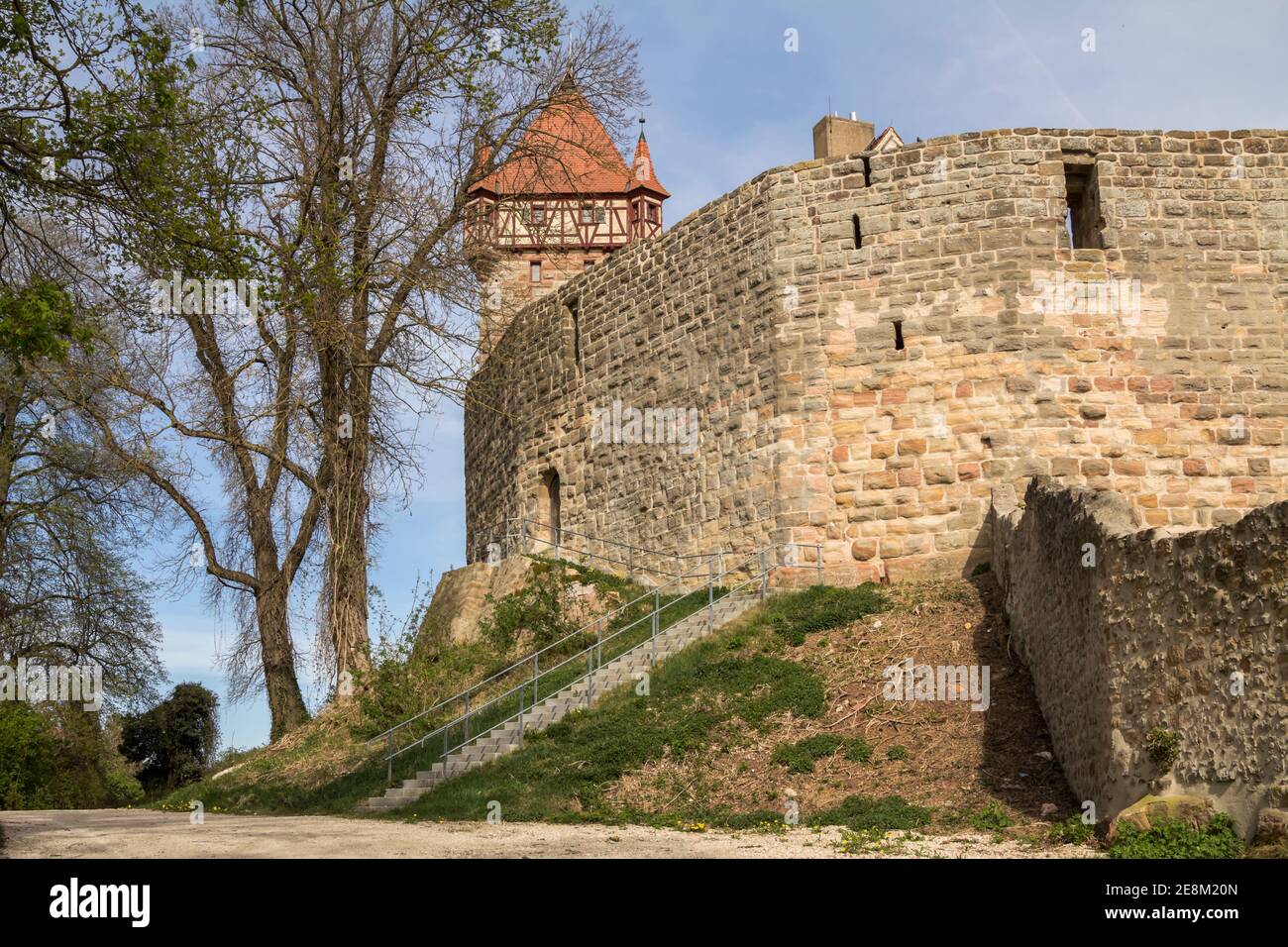 Burg Abenberg, castle, Franconian Lake District, Middle Franconia ...